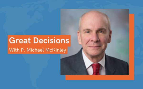 Latin American Politics with P. Michael McKinley, Ambassador (ret.) to ...